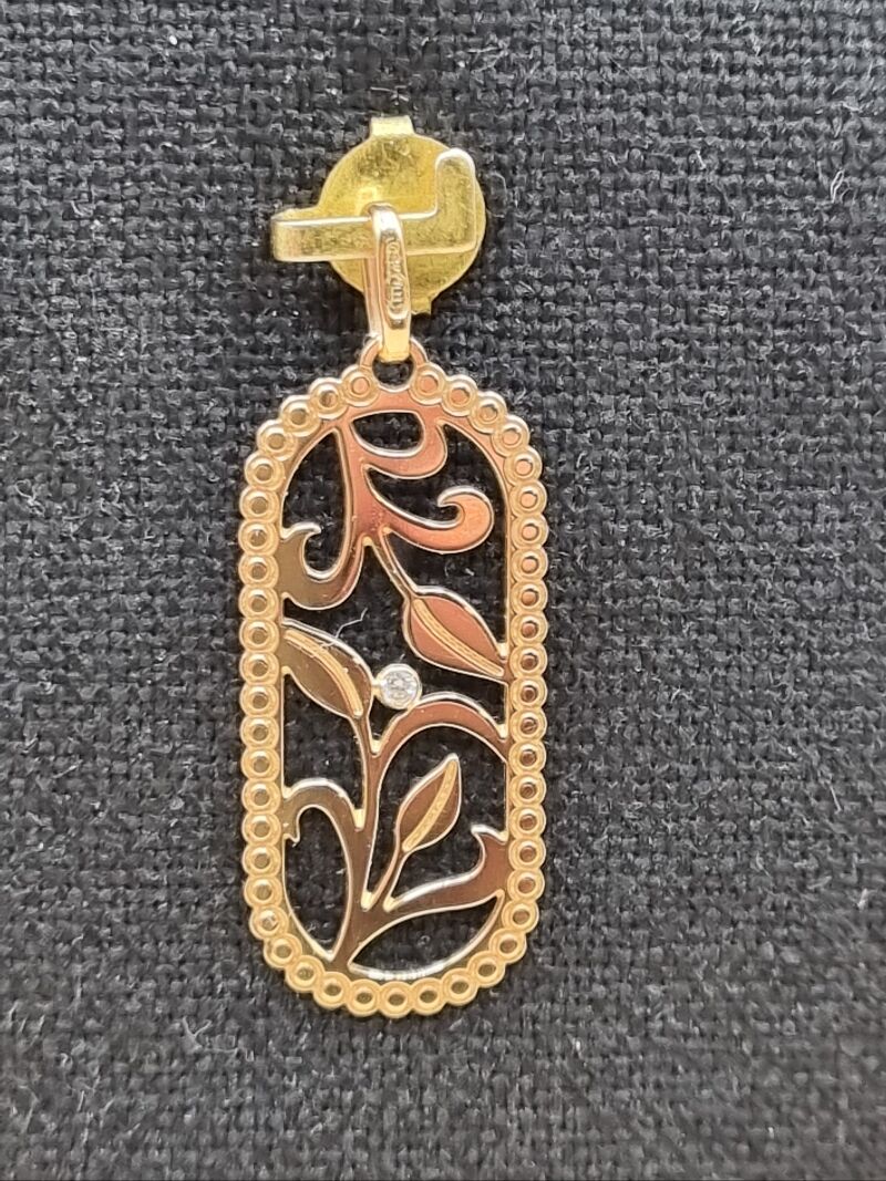 Pendentif Or jaune Diamant Sans d'occasion