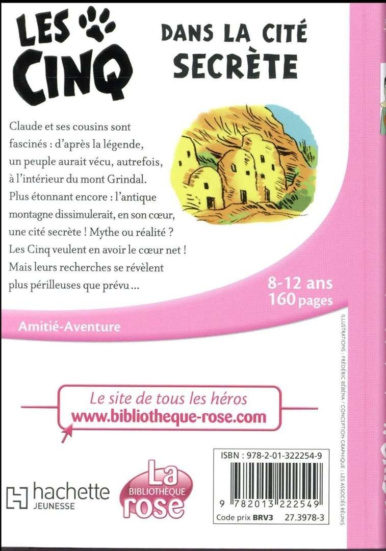 Les cinq t.45 - les cinq et la cité secrète d'occasion